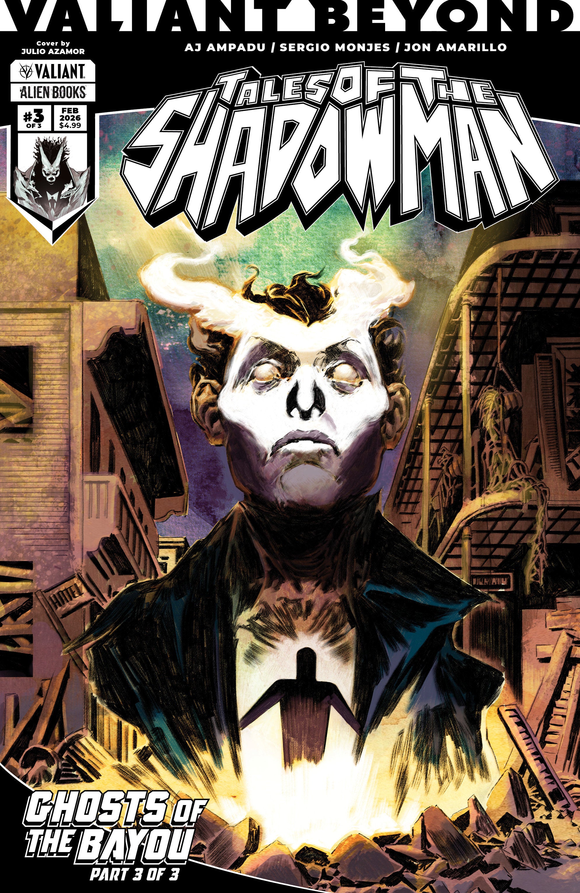 Valiant Beyond: Tales of the Shadowman #6--Ghosts of the Bayou #3 Vari ...